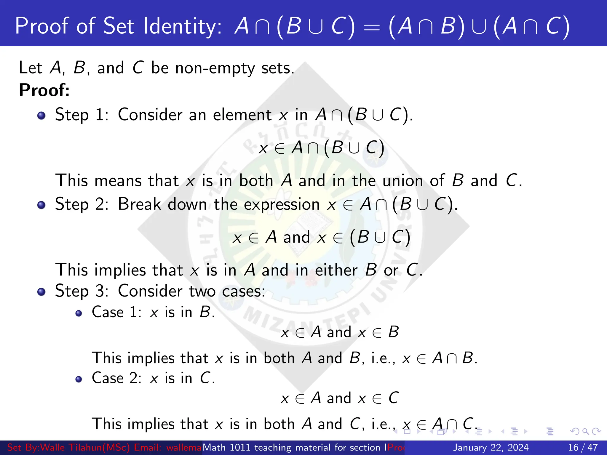 not.pdf , freshman Mathematics math1011 | PDF