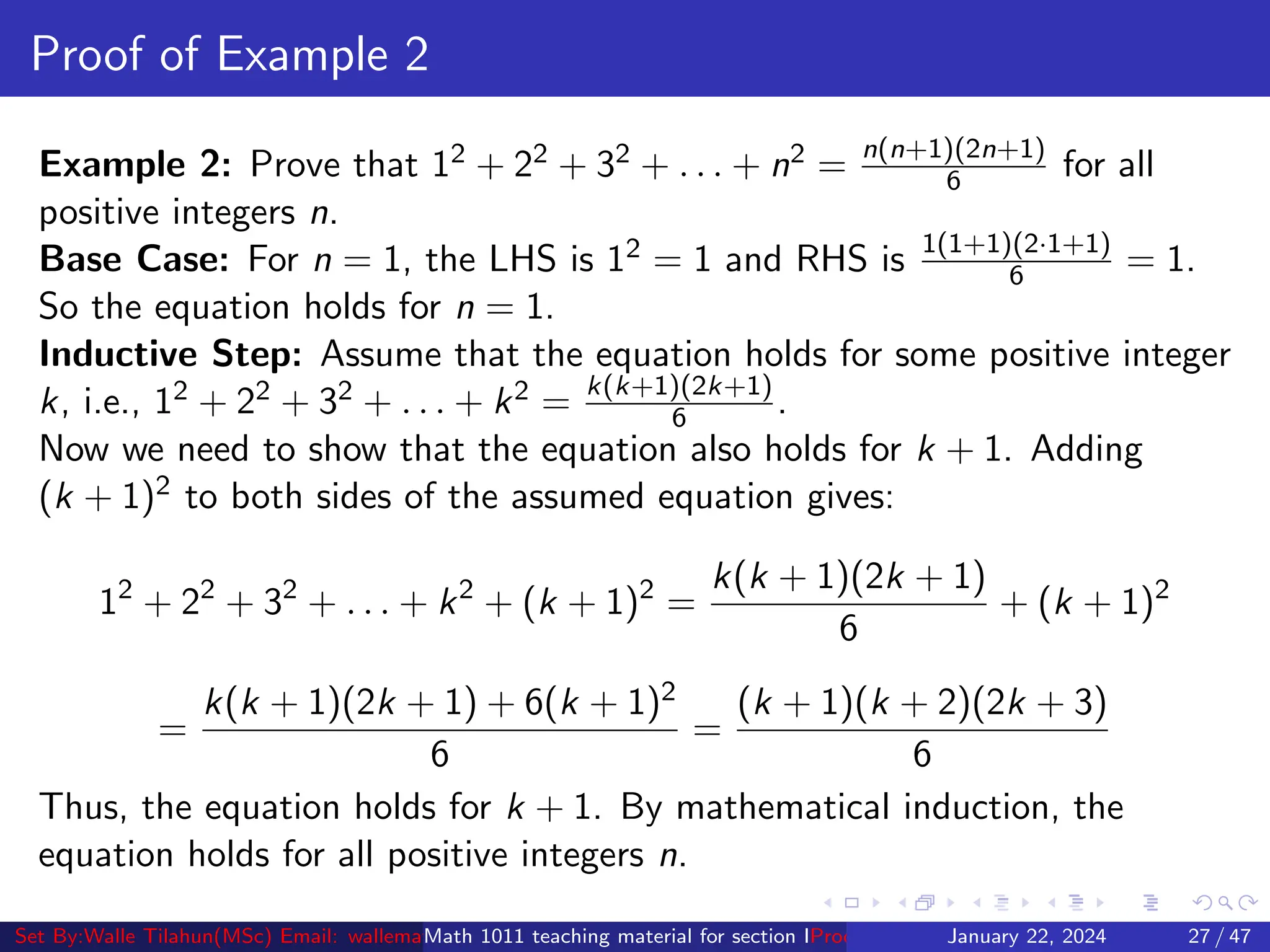 not.pdf , freshman Mathematics math1011 | PDF