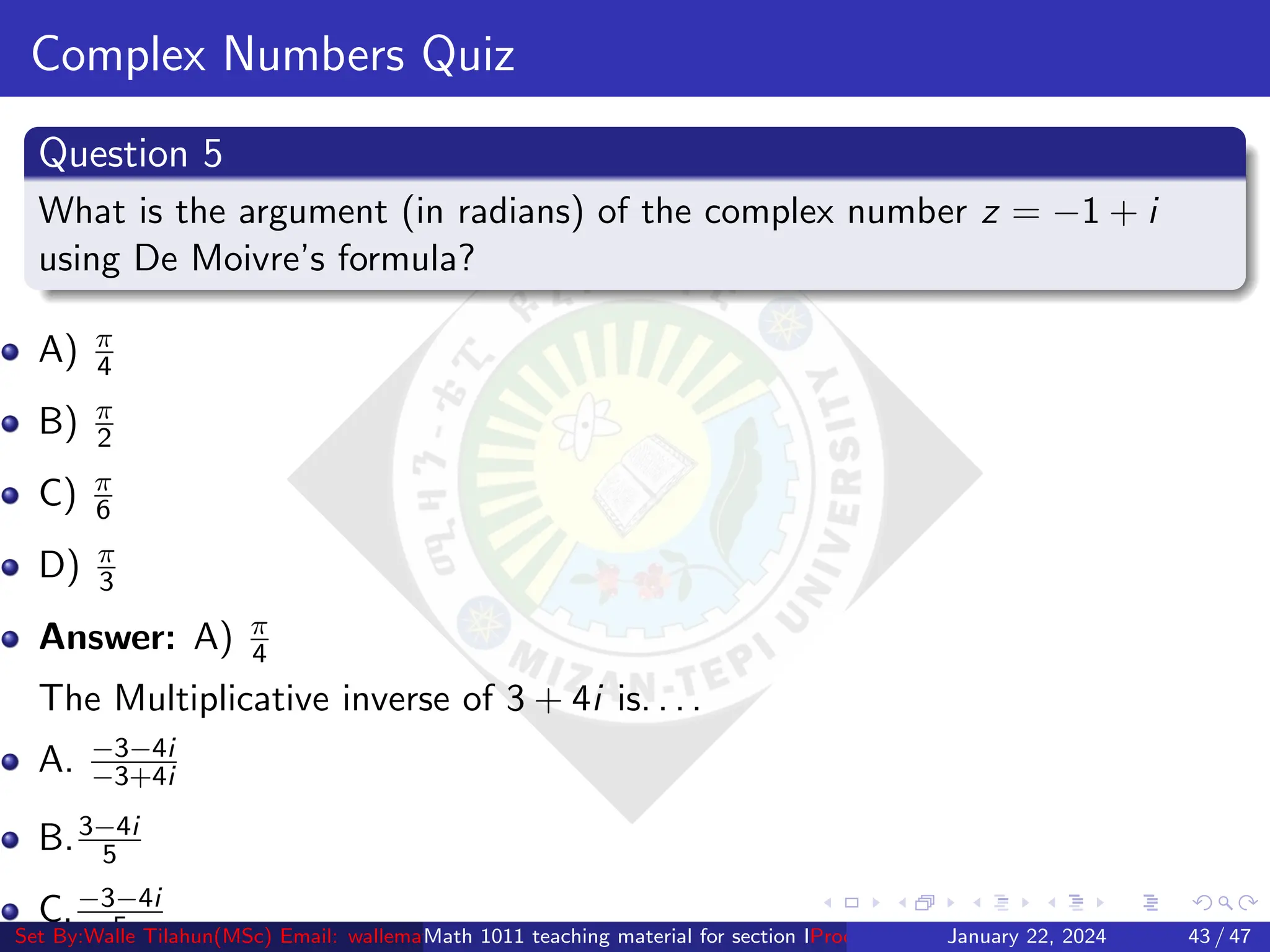 not.pdf , freshman Mathematics math1011 | PDF