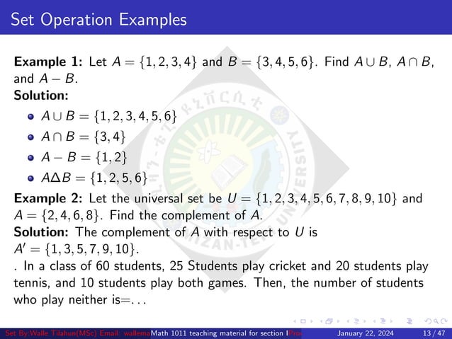 not.pdf , freshman Mathematics math1011 | PDF | Physics | Science