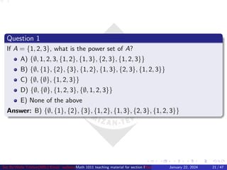 not.pdf , freshman Mathematics math1011 | PDF