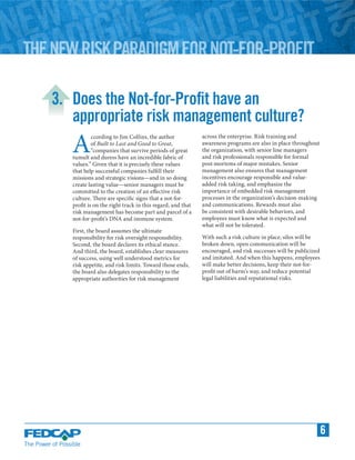 New Risk Management Paradigm for Not-For-Profits | PDF | Business ...