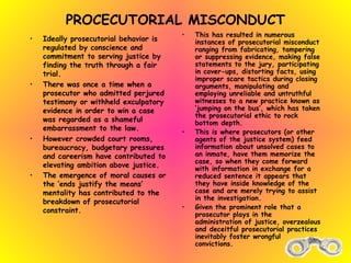 Not Innocent Until Proven Guilty | PPT
