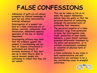 Not Innocent Until Proven Guilty | PPT