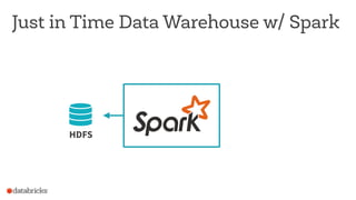 Not Your Father's Database: How to Use Apache Spark Properly in Your Big Data Architecture | PDF