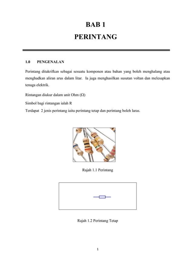 KOMPONEN PASIF DAN PENGIRAAN | PDF
