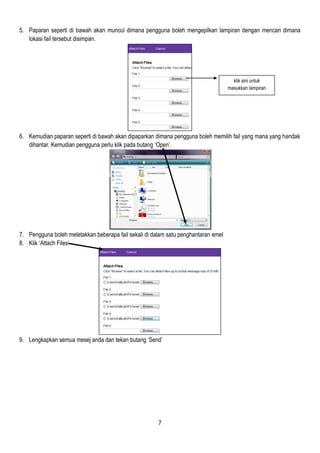 Nota aplikasi emel | PDF