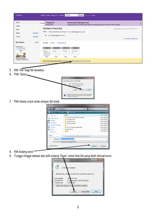 Nota aplikasi emel | PDF