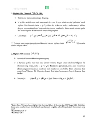 Nota ringkasan-asas-tajwid-21 | PDF