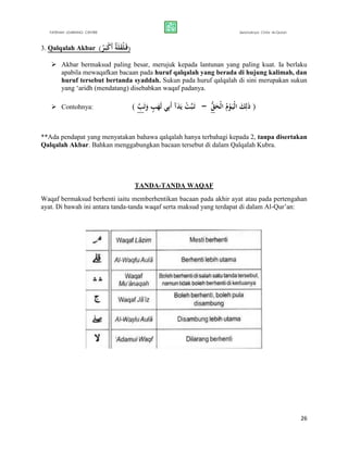 Nota ringkasan-asas-tajwid-21 | PDF