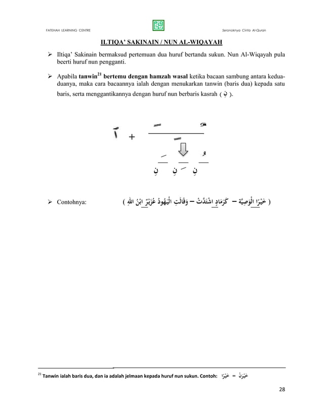 Nota ringkasan-asas-tajwid-21 | PDF