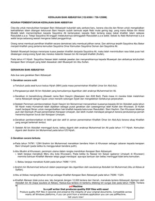 Nota Sejarah M | PDF