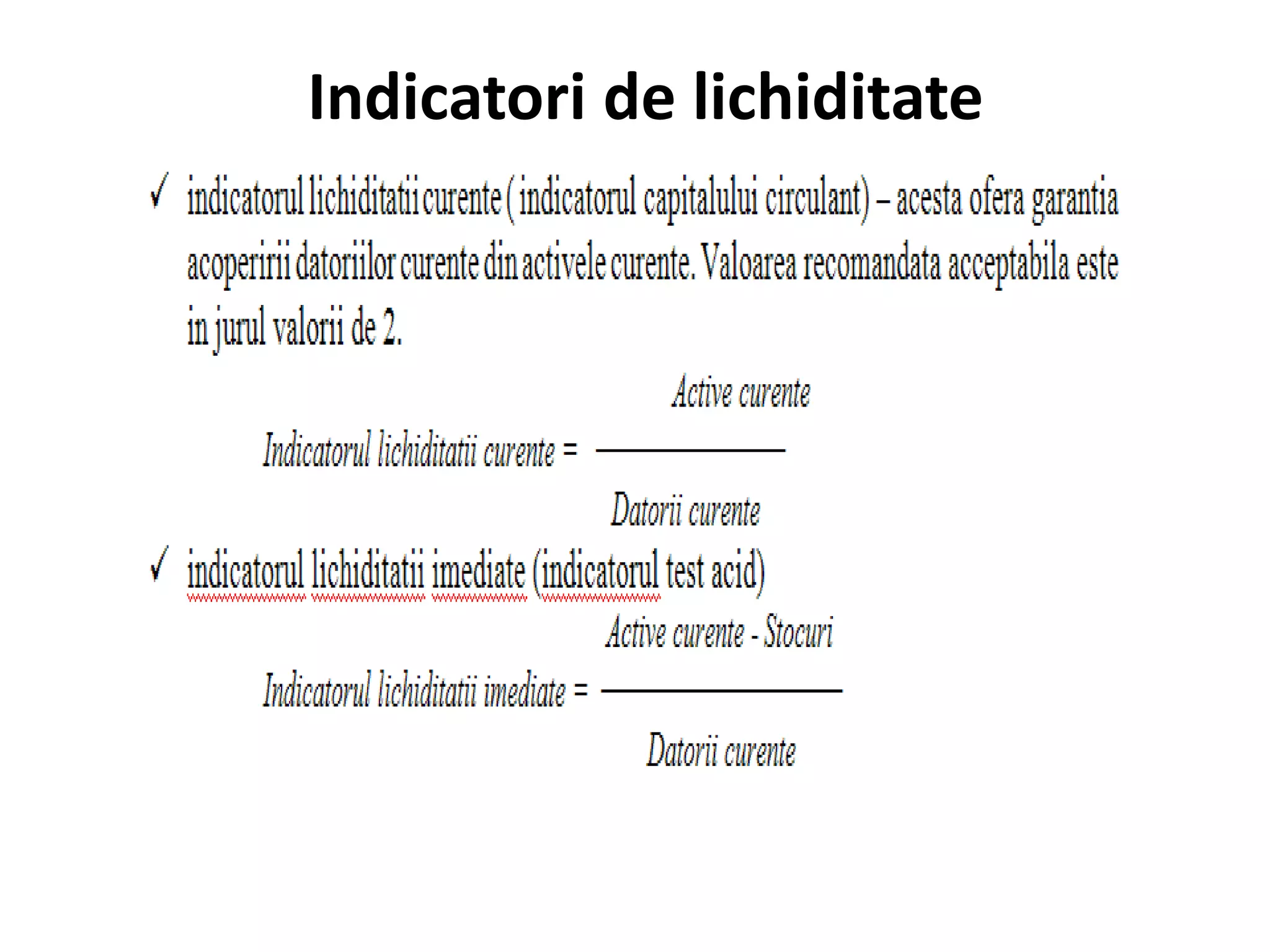 Principalii indicatori economico-financiari | PPTX