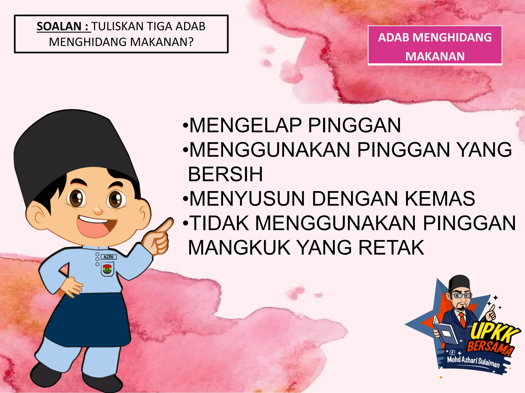 NOTA ADAB RUMI UJIAN PENILAIAN KELAS AGAMA | PDF