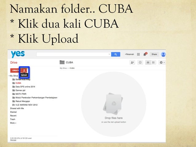 Nota asas google docs dan Frog VLE | PDF