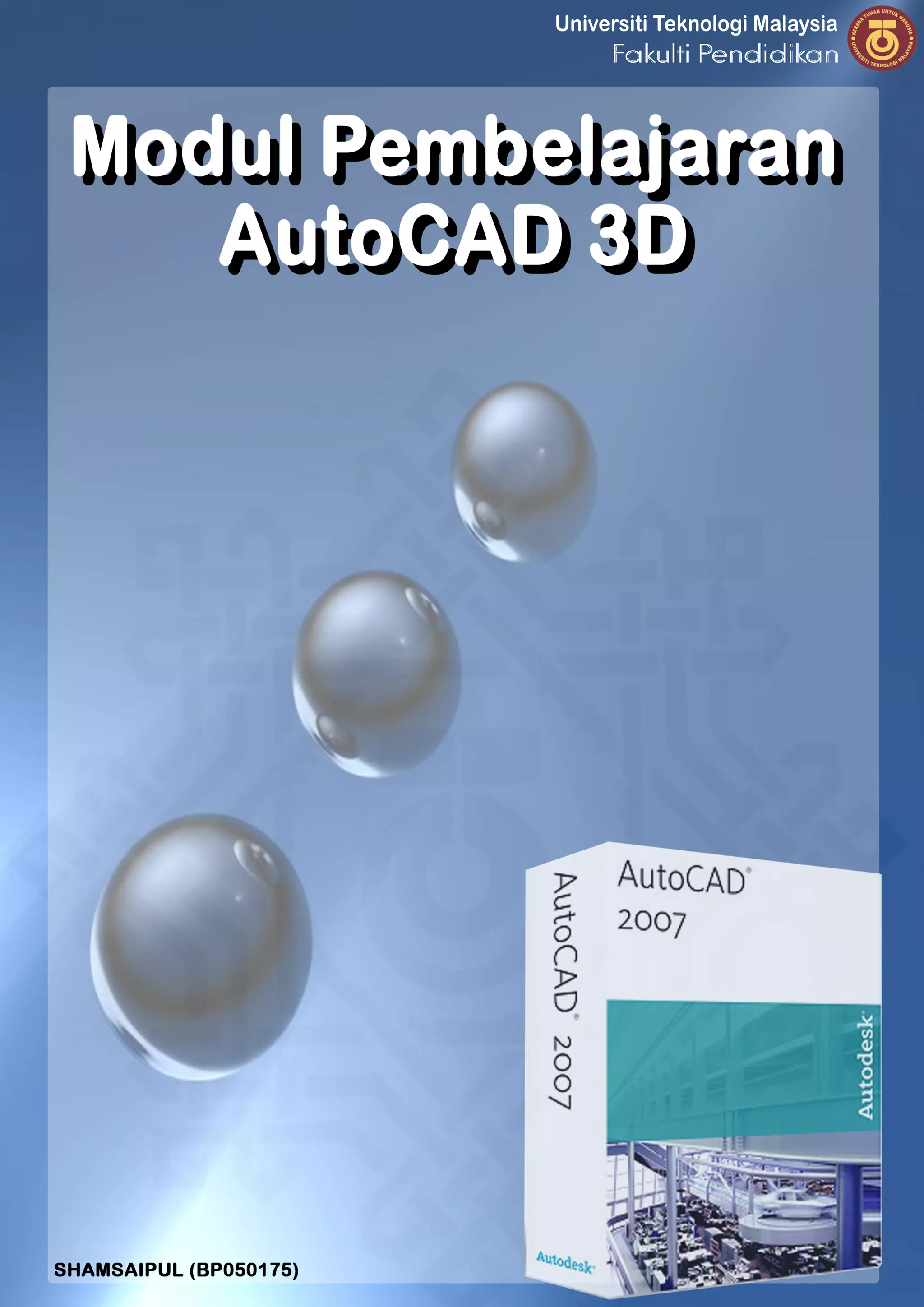 Nota AutoCAD 3D | PDF
