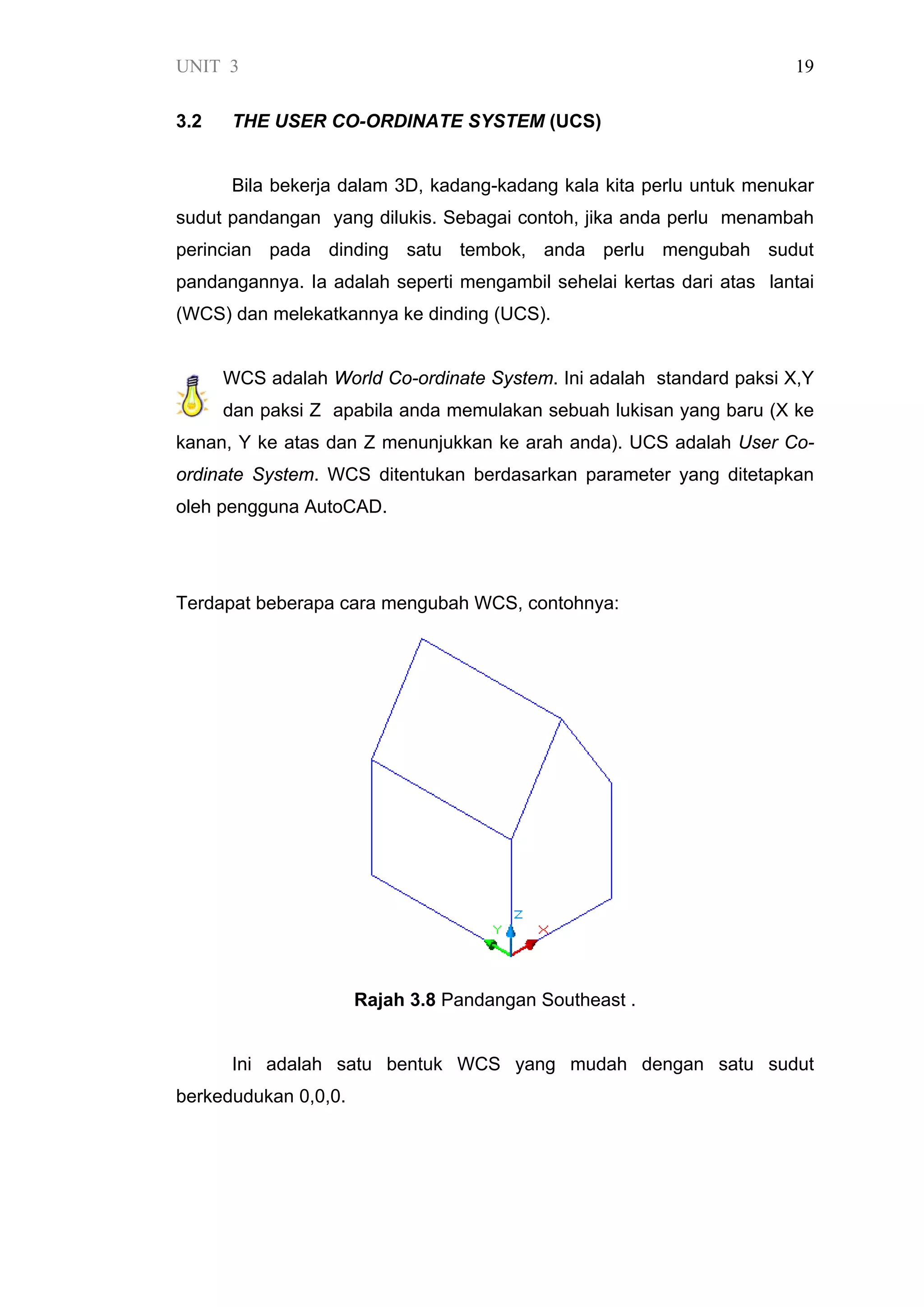 Nota AutoCAD 3D | PDF