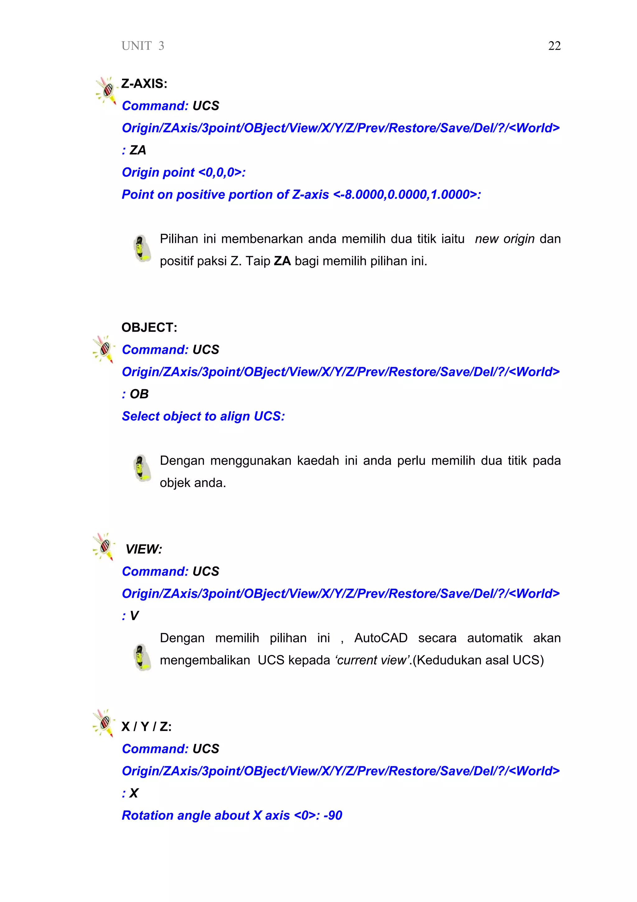 Nota AutoCAD 3D | PDF