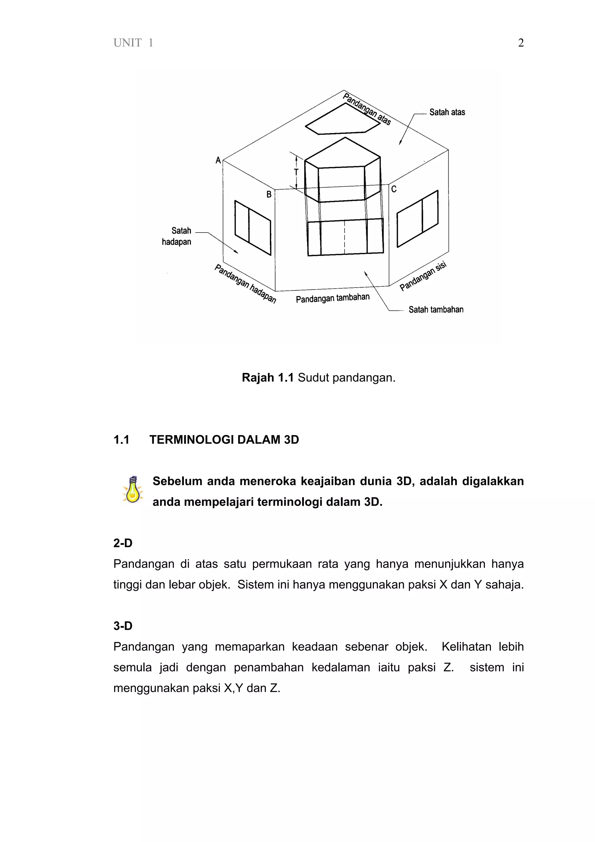 Nota AutoCAD 3D | PDF
