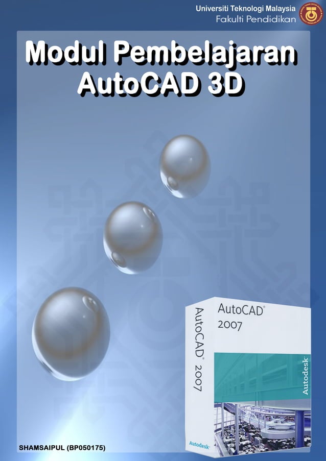 Nota AutoCAD 3D | PDF