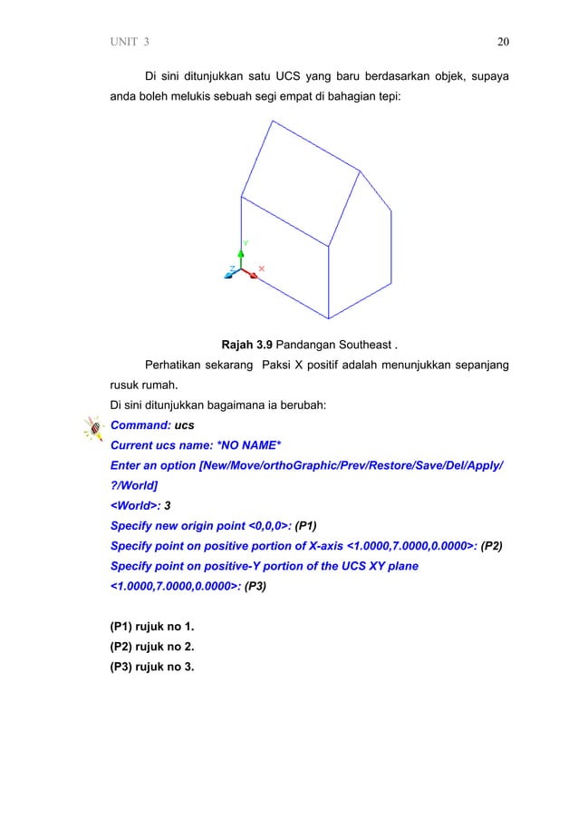 Nota AutoCAD 3D | PDF