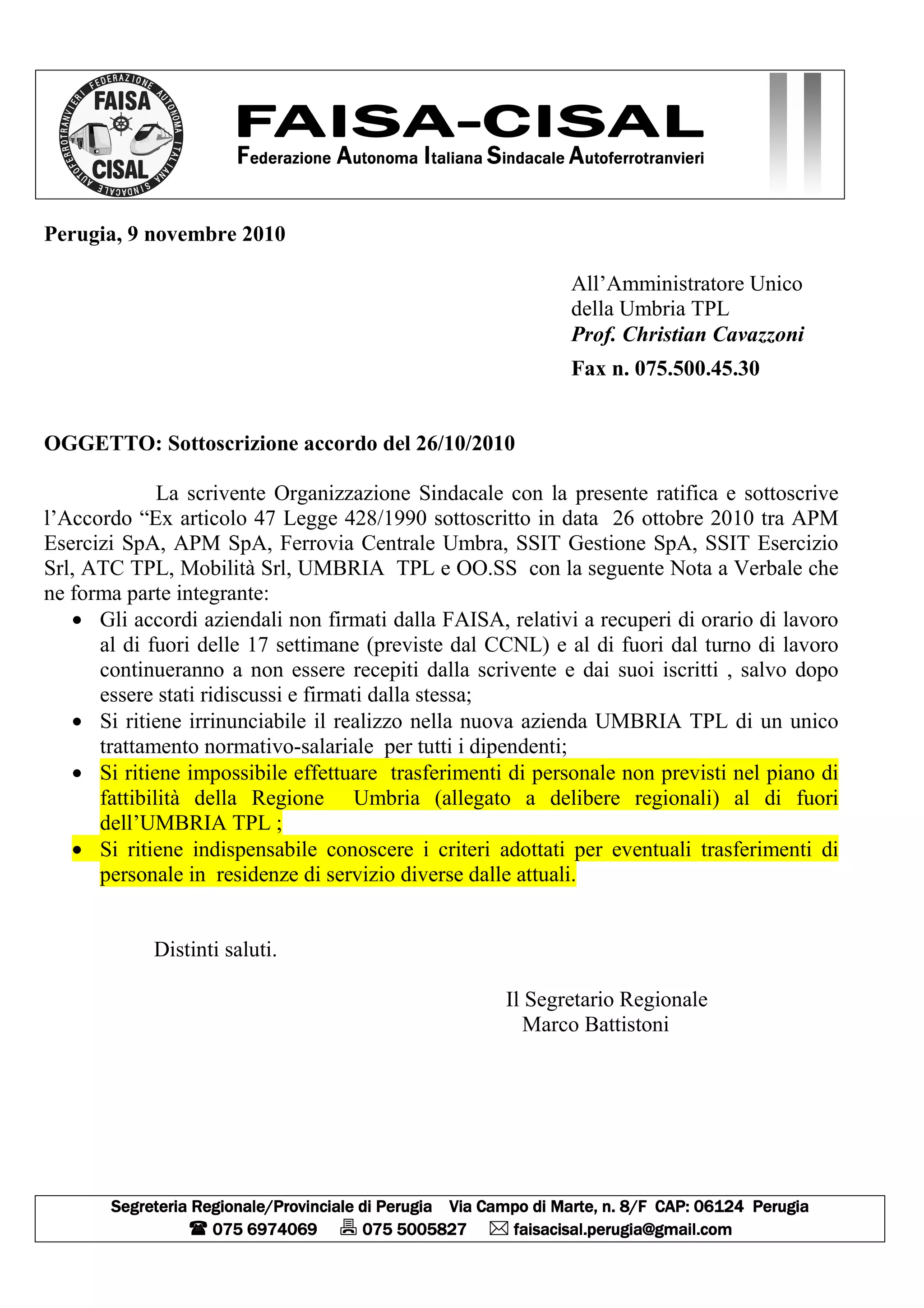 Nota a verbale | PDF