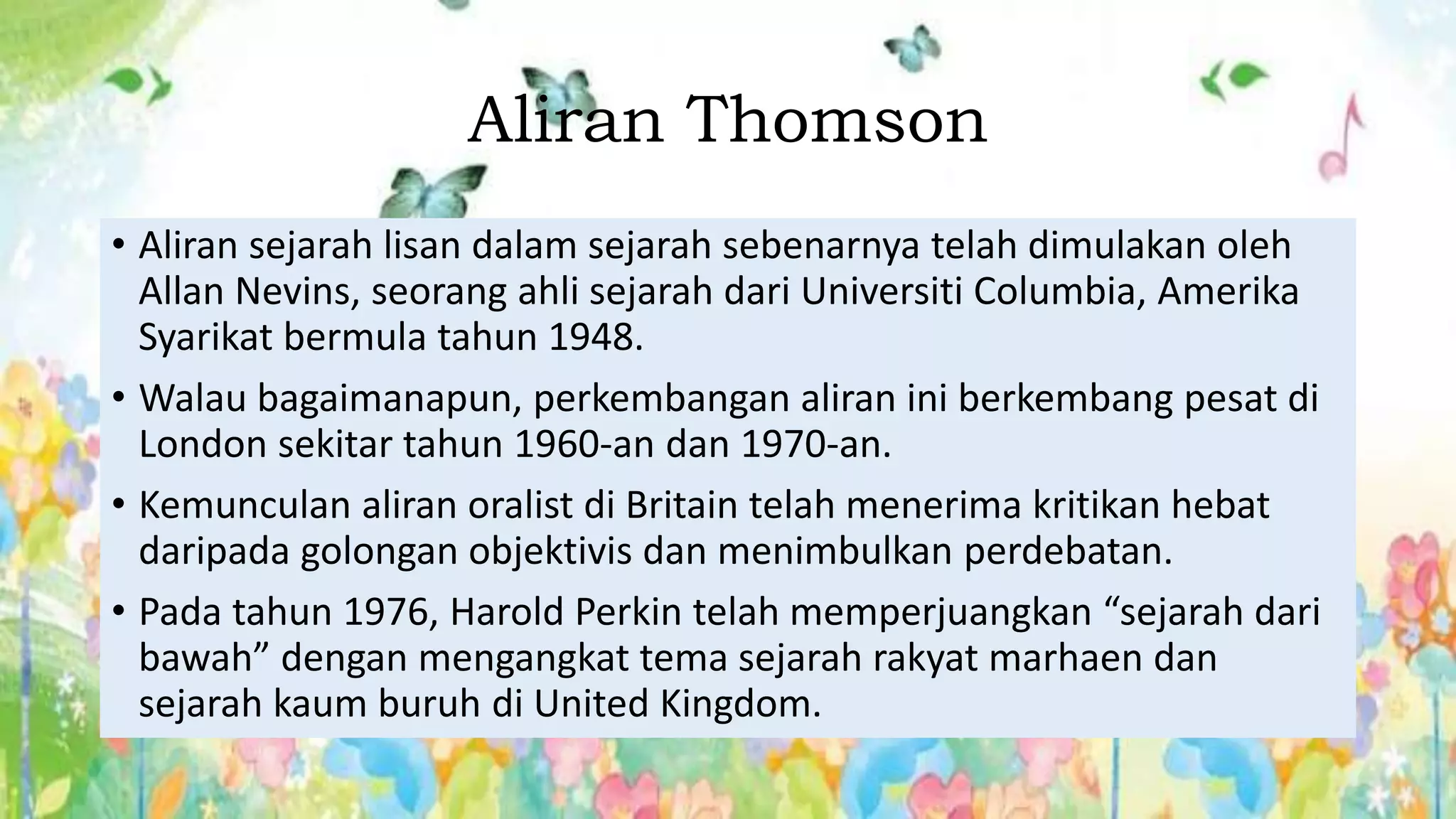 Nota Sejarah Lisan dan Pendokumentasian (Bab 1 : Kaedah dan Sumber Sejarah) (SJHK3043) | PPTX