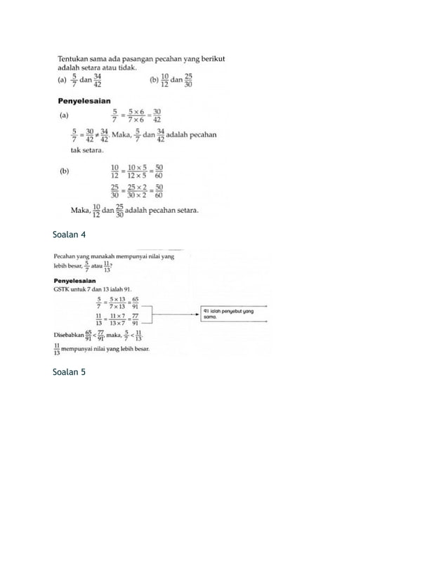 Nota bab 1 nombor bulat | DOC