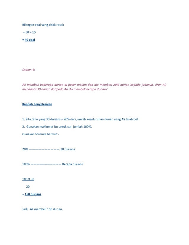 Nota bab 1 nombor bulat | DOC