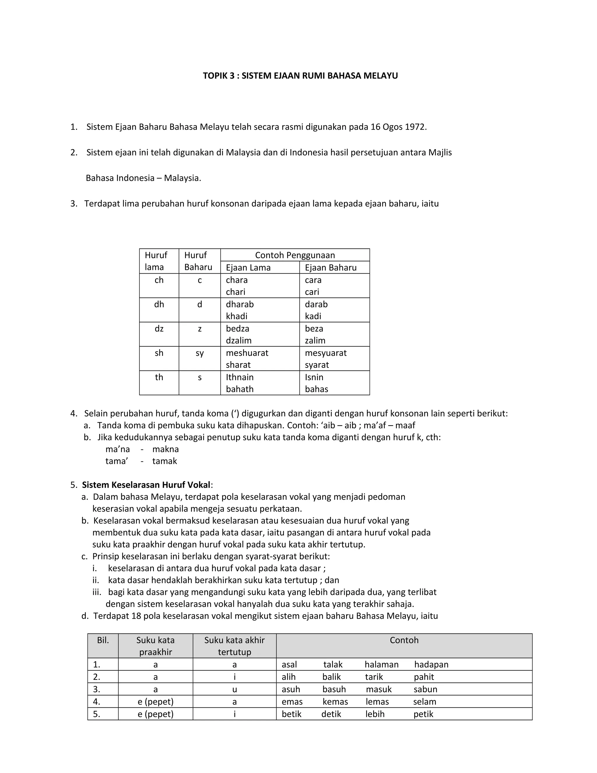 Nota bab 3 (1) | PDF