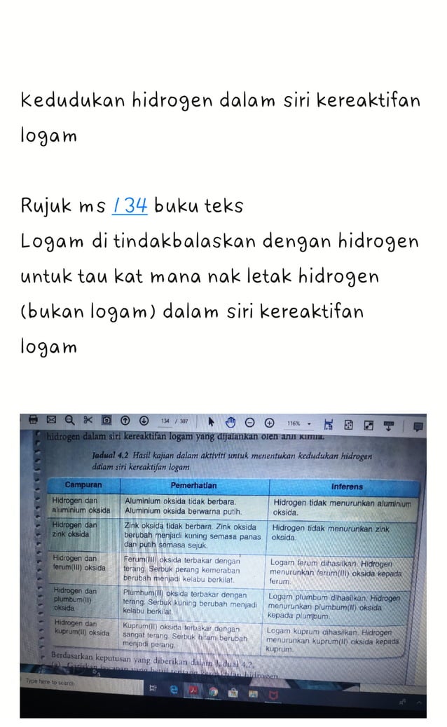NOTA BAB 4 (SIRI KEREAKTIFAN LOGAM) SAINS TINGKATAN 3 KSSM | PDF