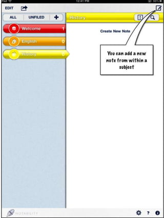 Notability 101 | PPTX