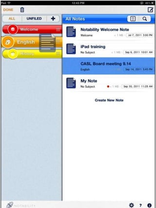 Notability 101 | PPTX