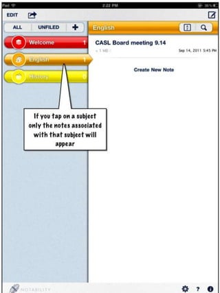 Notability 101 | PPTX
