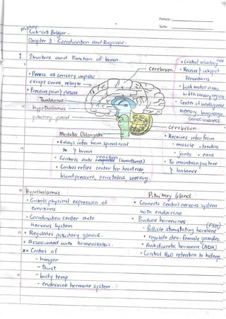 Nota Biologi Form 5 Bab 3 (English) 2015 | PDF