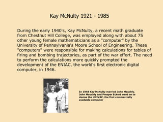 Notable Women In Computers | PPT
