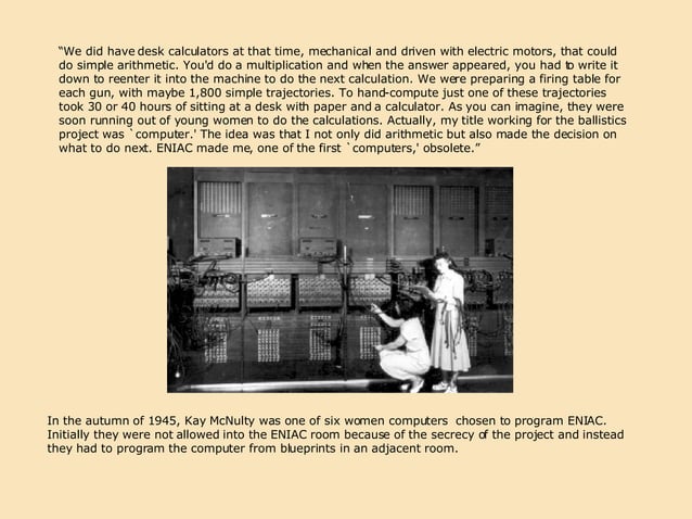 Notable Women In Computers | PPT