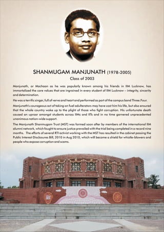 Pratishtha- Notable Alumni of IIML | PDF