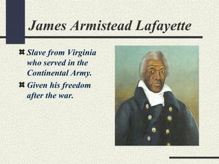 Notable people of the Revolutionary War | PPT