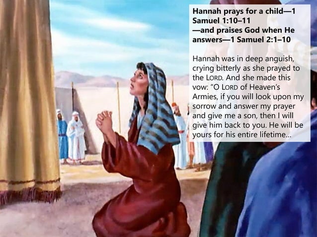 Notable Prayers in the Bible | PPT