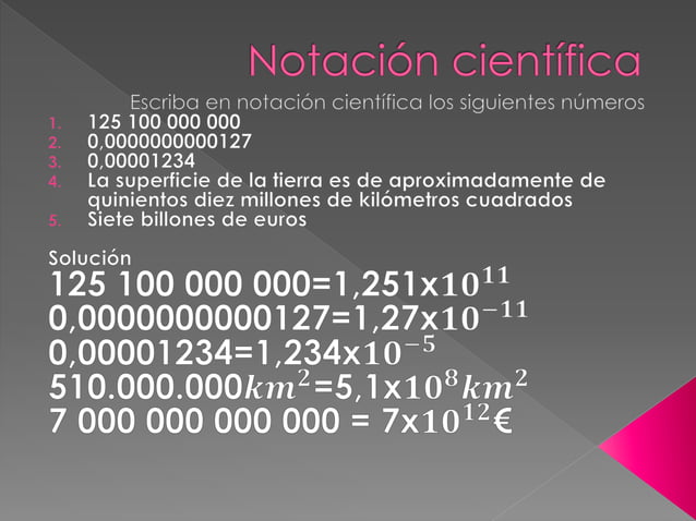 Notación Científica | PPT
