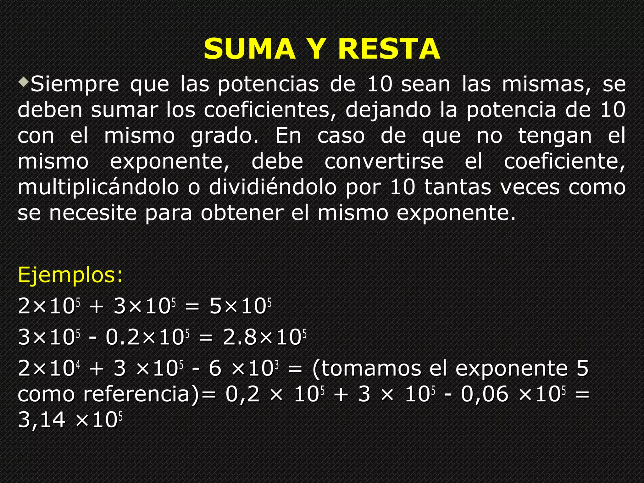 Notacion cientifica | PPT