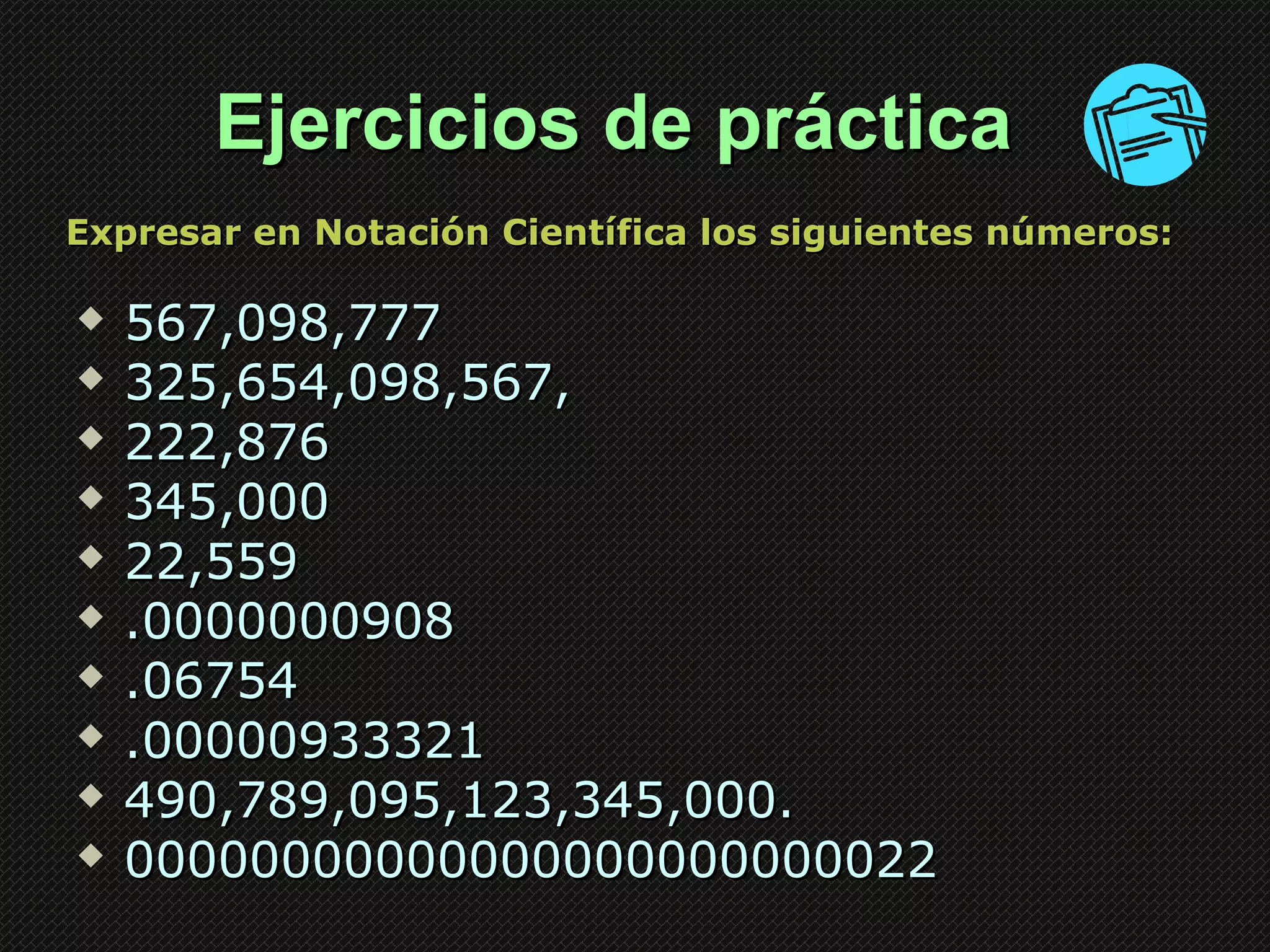 Notacion cientifica | PPT