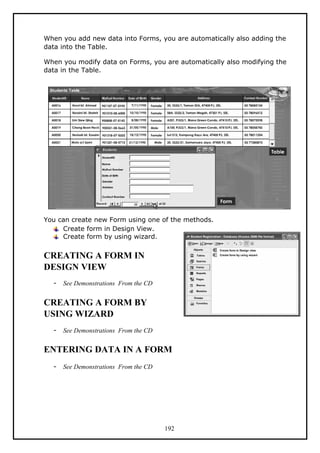 Nota database object query | PDF