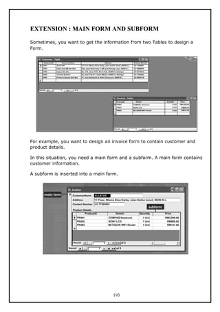 Nota database object query | PDF