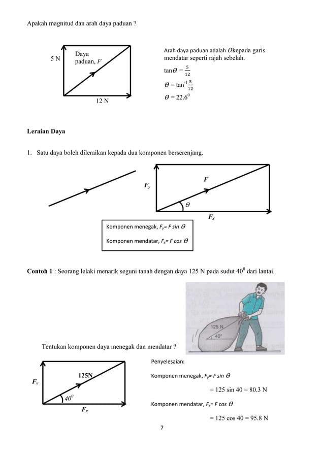 Nota daya graviti | PDF
