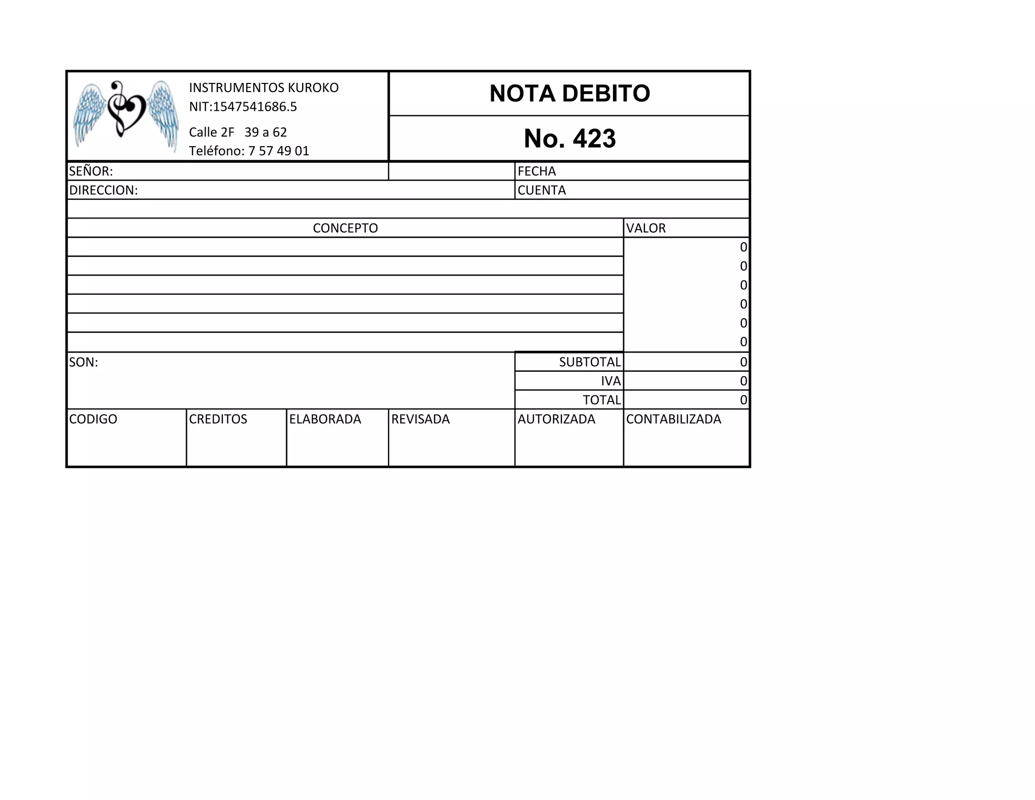 Nota debito | PPT