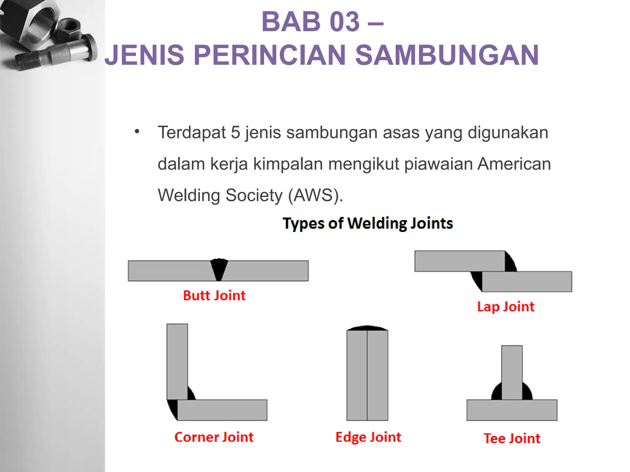 NOTA DMB1122 welding design and symbol sem 1 | PPTX
