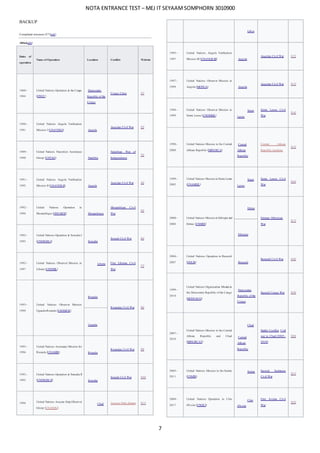 Nota entrance test unmeon | PDF