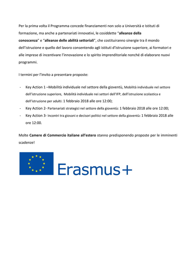Erasmus plus | PDF | Education